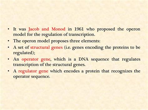 Gene Expression In Prokaryotes Pptx