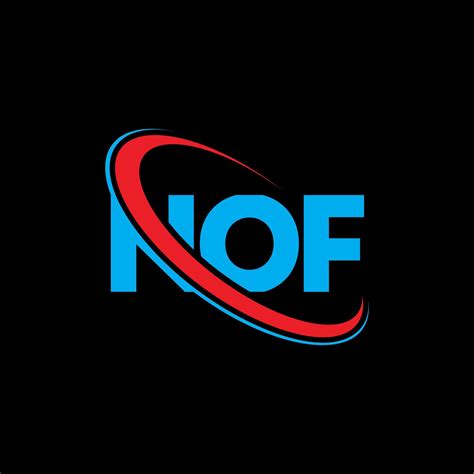 Nof Logo Nof Letter Nof Letter Logo Design Initials Nof Logo Linked