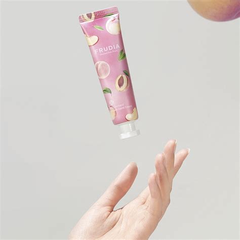 Крем для рук c персиком (30г) — купить в интернет-магазине FRUDIA
