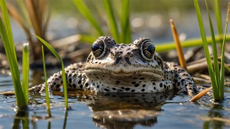 Marsh Serenity The Mississippi Gopher Frog S Hidden Refuge Stock Illustration Illustration Of