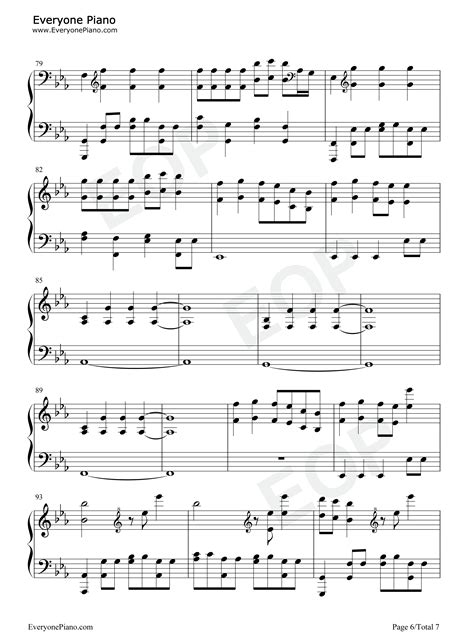 Jellyous Illit五线谱预览6 钢琴谱文件（五线谱、双手简谱、数字谱、midi、pdf）免费下载