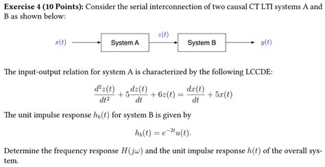 Solved Exercise 4 10 Points Consider The Serial Chegg Com