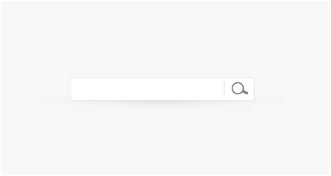 search bar horizontal linear border with text input field magnifying