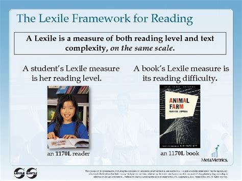The Lexile Framework For Reading Integrating Measurement And