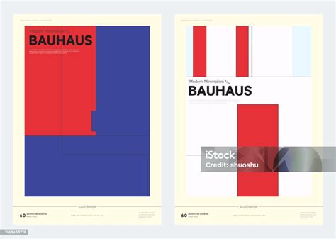바우 하우스 현대 미니멀리즘 인테리어 구조 패턴 커버 디자인 템플릿 배경 건축에 대한 스톡 벡터 아트 및 기타 이미지 건축 바우하우스 가구 Istock