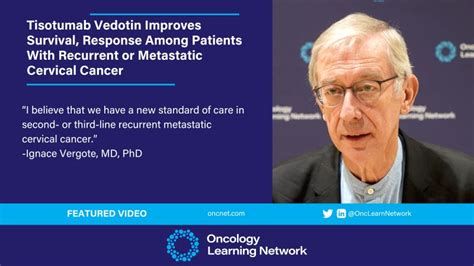 Oncology Learning Network On Linkedin Tisotumab Vedotin Improves Survival Response Among
