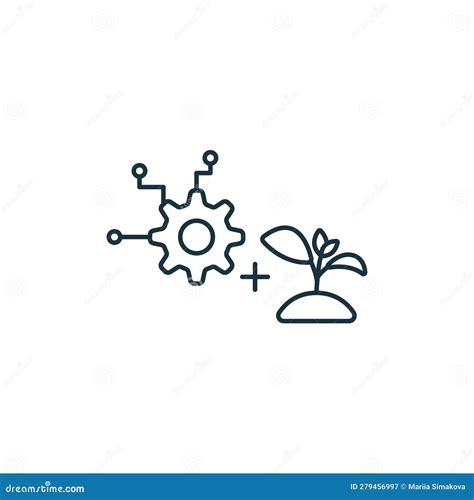 Cyber Physical System Icon Monochrome Simple Sign From Digitalization