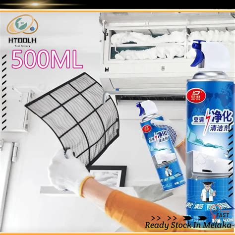 500Ml Aircond Cleaner Spray For Air Cond Cleaner And Dust Freeze Air ...