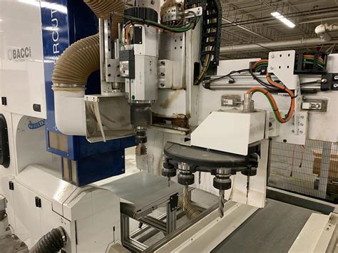 Used Bacci Master Cut Cnc Bandsaw With Router Unit For Sale At Pruitt Machinery