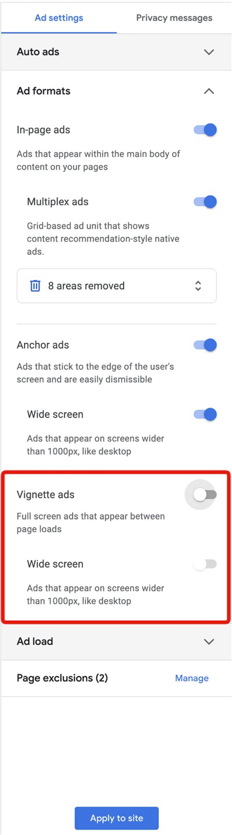 How To Disable Vignett Knowledge Base