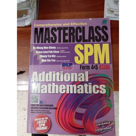 Masterclass Spm Add Maths Shopee Malaysia