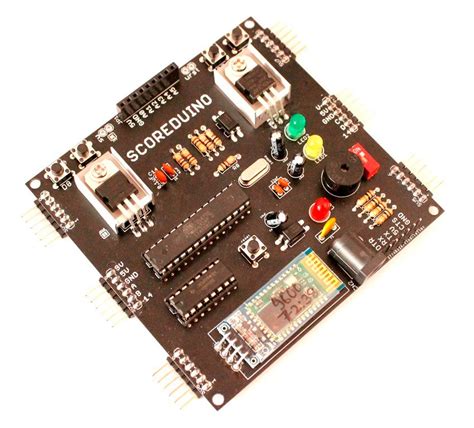Scoreduino B For Digital Scoreboards Using Arduino Diy Digital