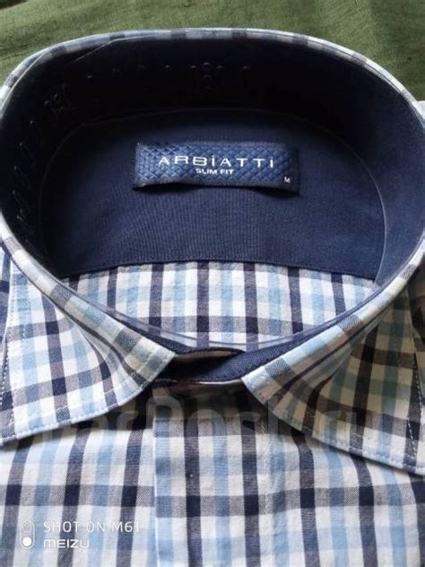 Продаётся рубашка мужская Arbiatti клетка коротк рукав, 48, 56, 60, 62 ...