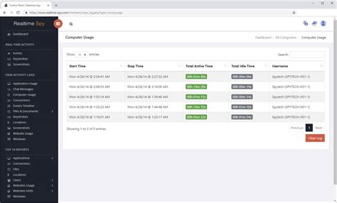 spytech realtime spy features remote computer monitoring software