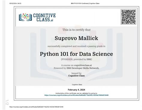 suprovo mallick on linkedin successfully completed data science in