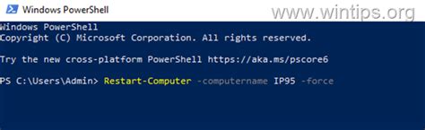 How To Remote Restart Or Shutdown Another Computer In Windows 1011