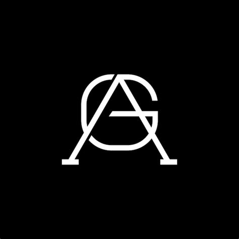 Premium Vector Initial A And G Logo Concept
