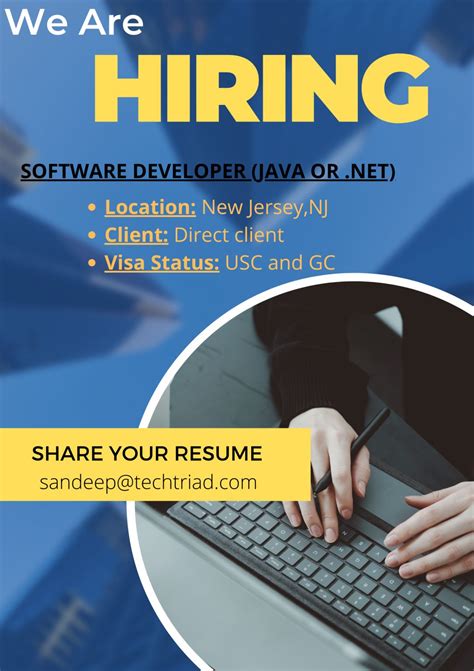 Sandeep Kumawat On Linkedin Immediate Hiring As A Software Developer Java Or Net With Direct