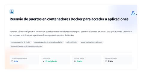 Reenvío De Puertos En Contenedores Docker Para Acceder A Aplicaciones