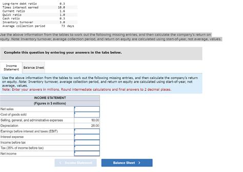 Solved Jse The Above Information From The Tables To Work Out Chegg Com