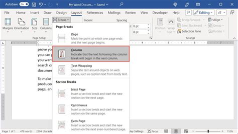 How To Add And Format Columns In Microsoft Word Make Tech Easier