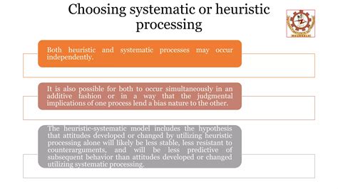 Heuristic Systematic Model Hsm Of Persuasion Pptx