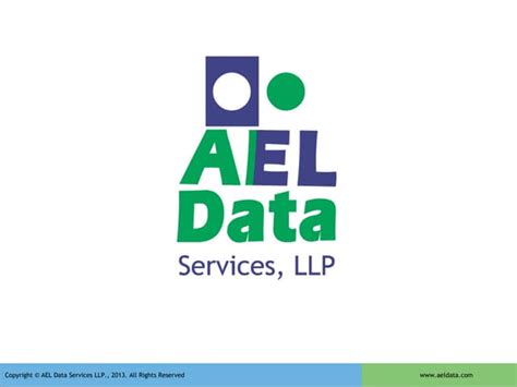 Ael Data Corporate Presentation Ppt