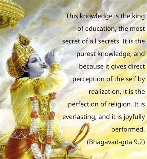 bhagavad gita chapter 9 verse 2 vivekavani