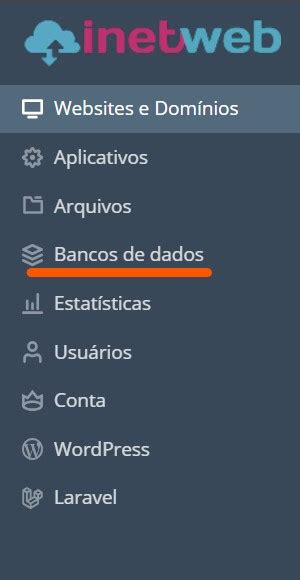 Localizando O Banco De Dados Plesk Ajuda Inetweb Base De Conhecimento