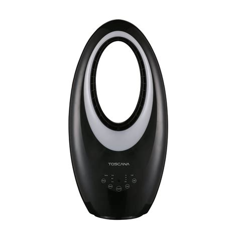 Toscana Blade Less Oval Tower Fan Black Shopping With Credit Curacao