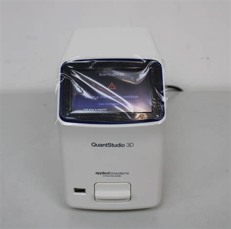 Reuzeit Applied Biosystems Quantstudio 3d Digital Pcr System Used Reuzeit Applied Biosystems Quantstudio 3d Digital Pcr System Used