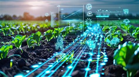 Premium Photo Smart Agriculture Crop Management In The Digital Age