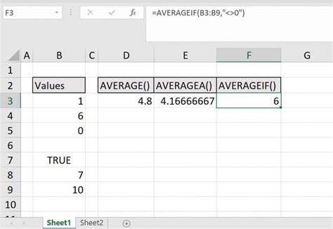 How To Do More Advanced Averaging In Excel Techrepublic