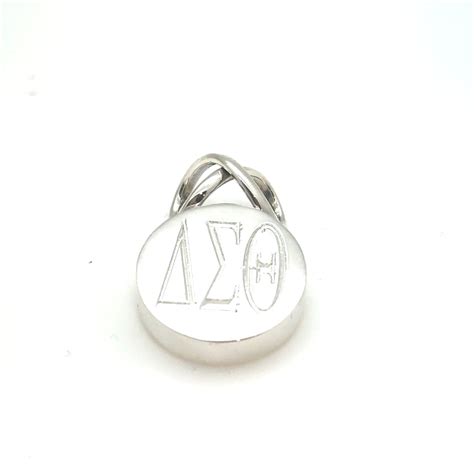 Dst Round Infinity Bale Pendant The Sterling Link