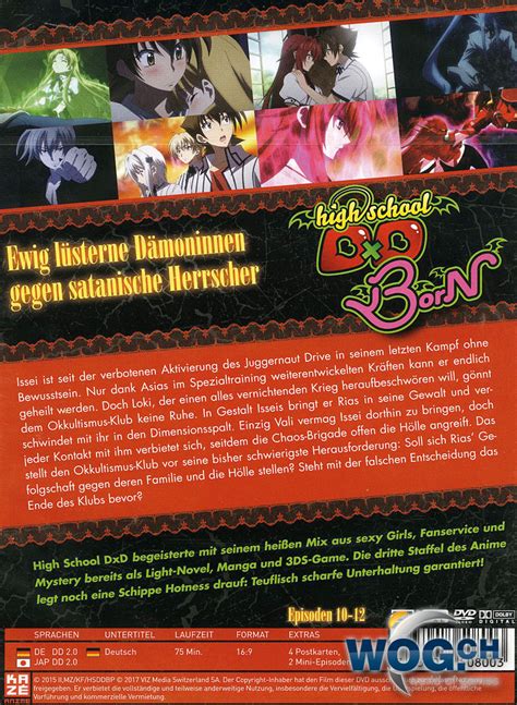 Highschool Dxd Born Vol 4 Anime Dvd • World Of Games