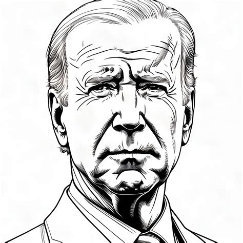 Best Joe Biden Coloring Pages Free Printable Pdf