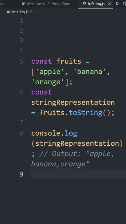 Javascript Tostring Youtube