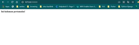 Tutorial Django Bahasa Indonesia 6 Pengenalan Templates Tutorialpedia