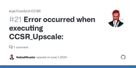 Error Occurred When Executing CCSR Upscale Issue Kijai ComfyUI CCSR GitHub
