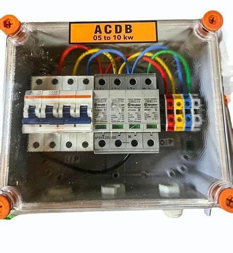 Solar Dcdb 7 In 7 Out With 1000v Dc Spd And Mcb At ₹ 18000 Piece Solar Dcdb Box In Ahmedabad