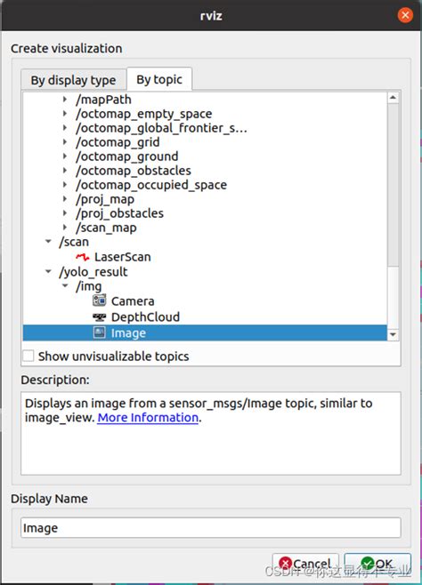 【ros】python Rospy定义一个节点实现图像目标检测结果的发布和在rviz上的实时显示 Csdn博客