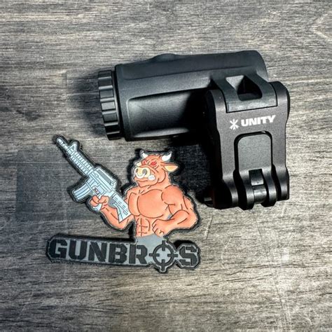 Unity Tactical Fast Ftc 4x Flip Up Magnifier Guntickets [10 Spot] Gunbros