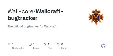 Github Wall Corewallcraft Bugtracker The Official Bugtracker For