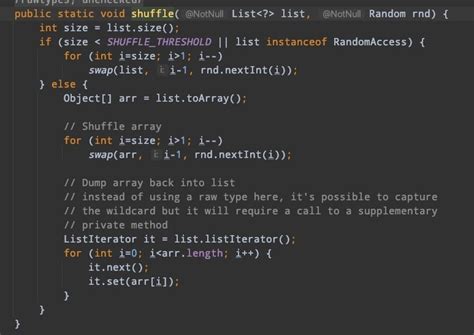 Collectionshuffle多线程环境随机排序失败原因分析 谁戳破我轮胎 博客园