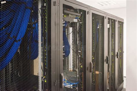 Data Center Computer Server Storage Units Stock Photo Image Of Service Equipment 188733776