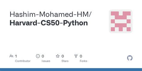 Github Hashim Abdulrahmanharvard Cs50 Python