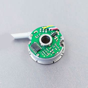 Mm Mini Incremental Rotary Encoder Hollow Shaft UVW Signal Servo Motor Robotic