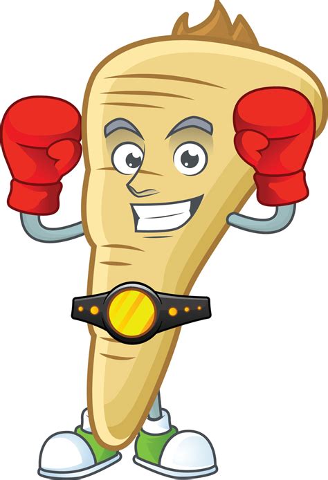 Parsnip Cartoon Character 19930800 Vector Art At Vecteezy