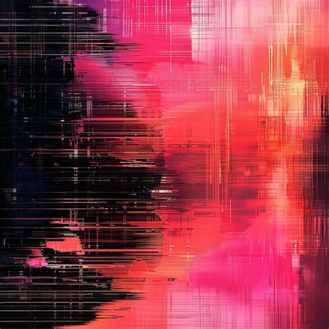 Premium Photo Generate Gradient Background With Cyber Or Digital Glitch