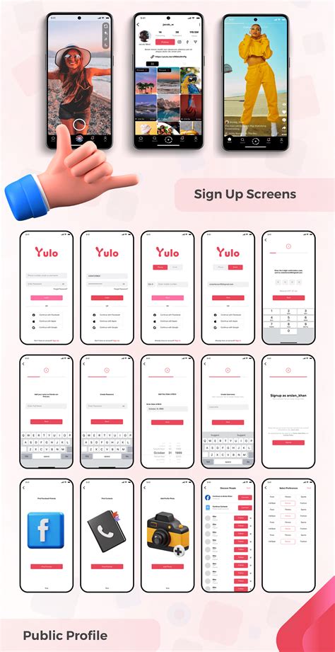 Tik Tok Clone On Behance